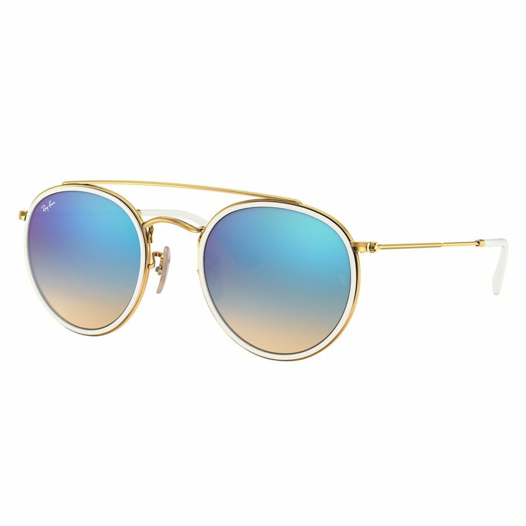 Ray Ban RB3647N-001/4O 51 Round Double Bridge | Watch